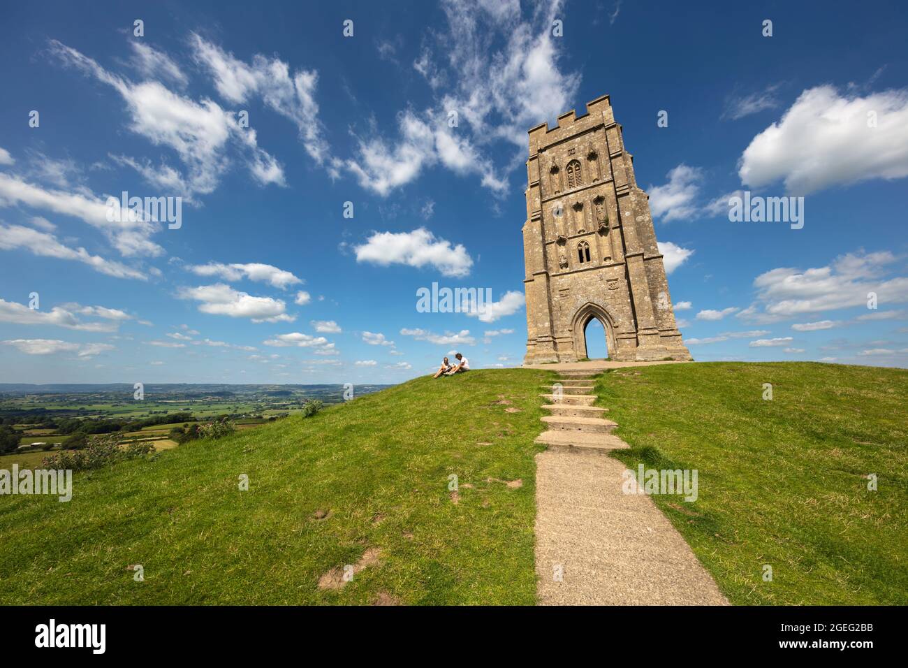 Glastonbury tor hi-res stock photography and images - Alamy
