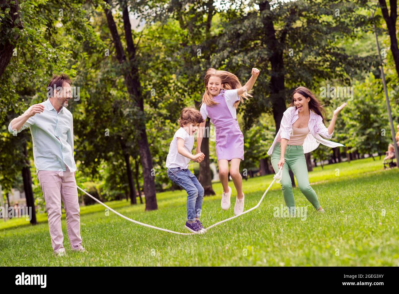 Boy Skipping Rope High Resolution Stock Photography and Images - Alamy