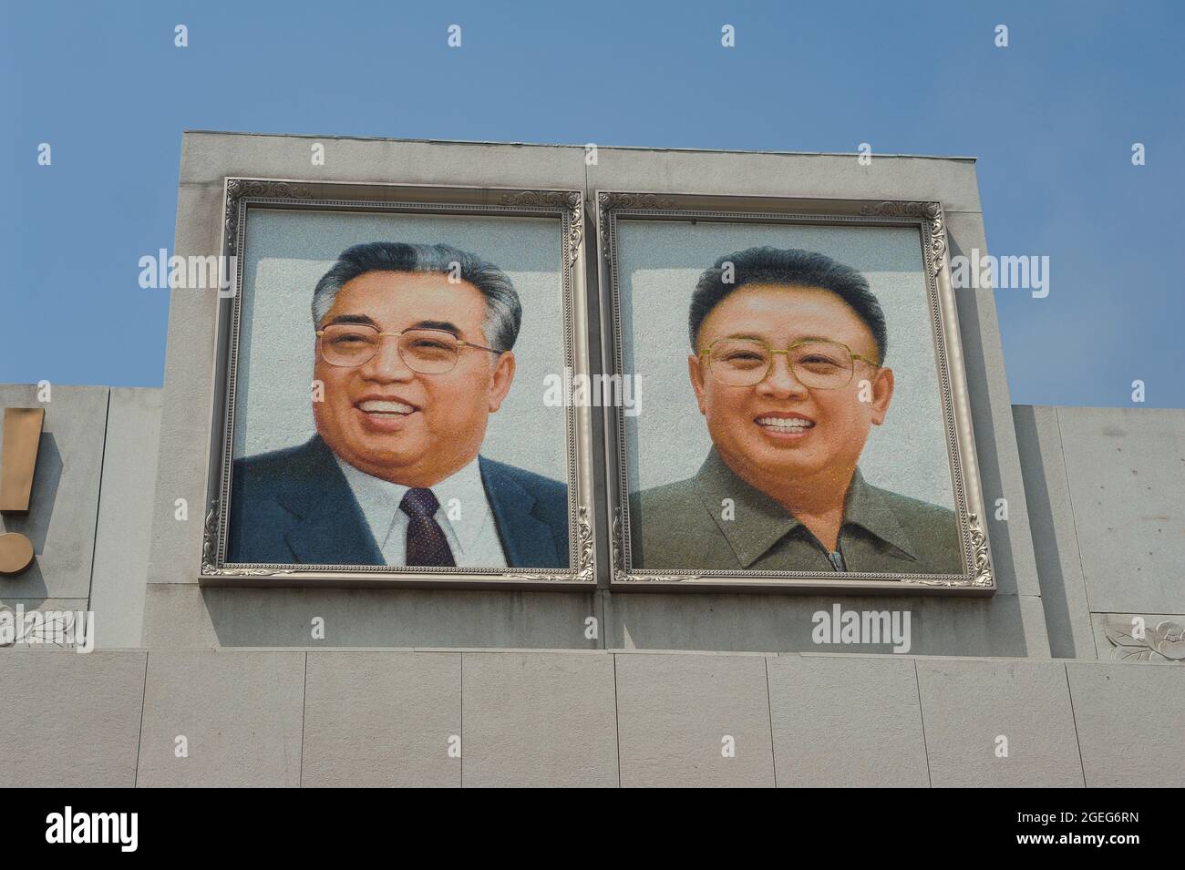 Kim il sung portrait hi-res stock photography and images - Alamy