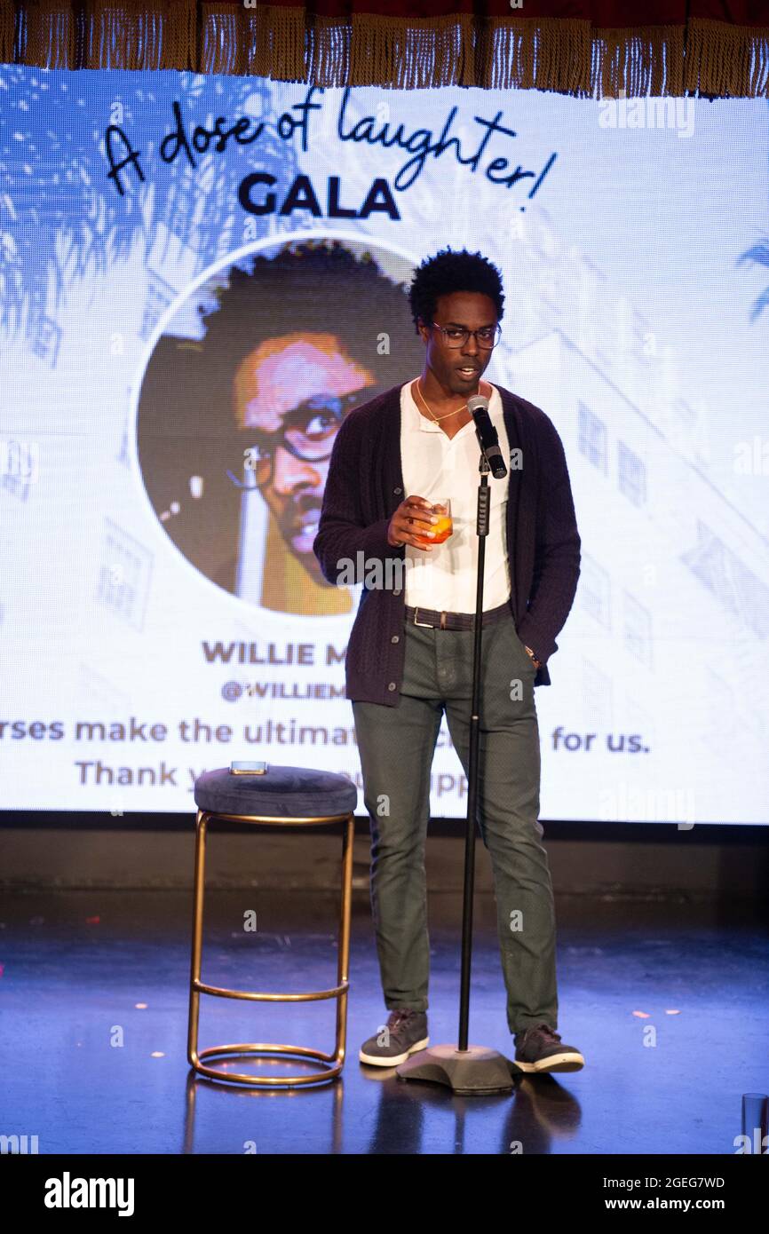 Los Angeles, United States. 19th Aug, 2021. Willie Macc performs at A ...