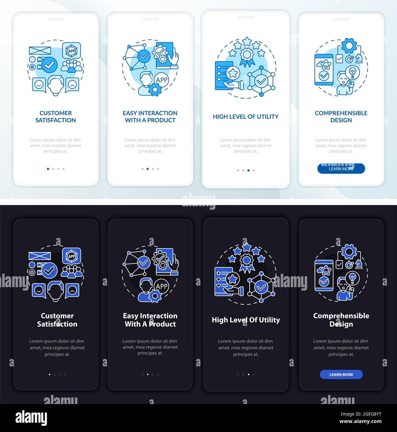 The assessment app Stock Vector Images - Alamy