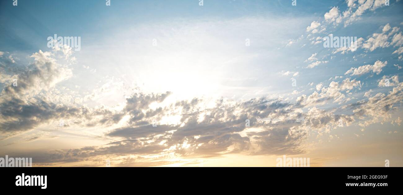The rays of the evening sun hi-res stock photography and images - Alamy