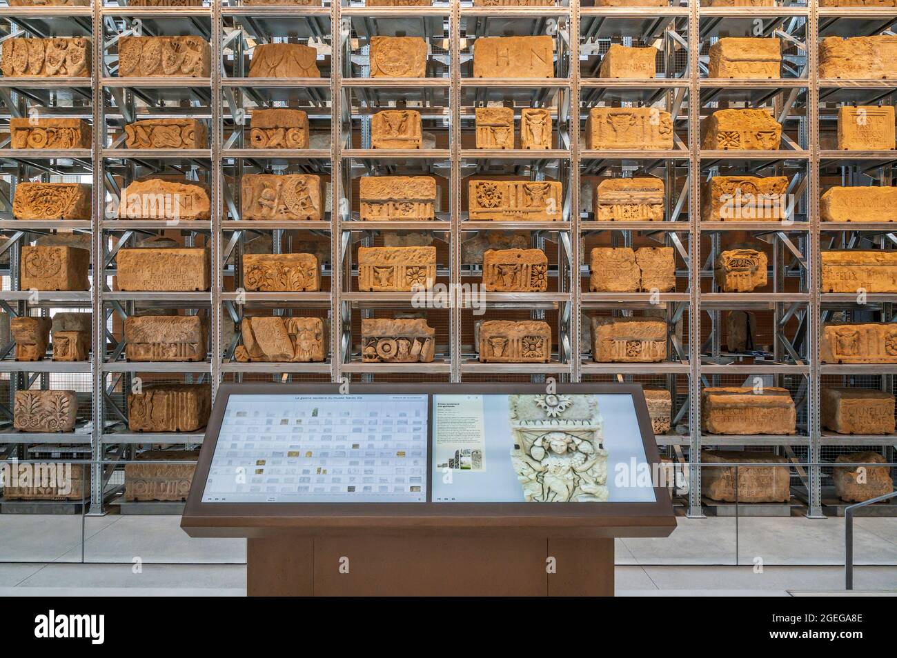 Narbonne now boasts a new landmark: the museum Narbo Via displaying the ...
