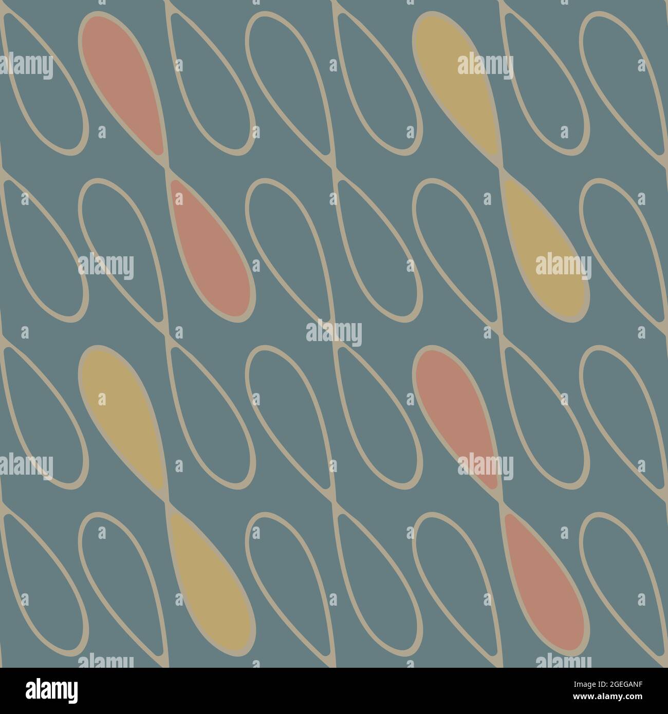 Infinity symbol sign vector seamless pattern background. Blue backdrop ...