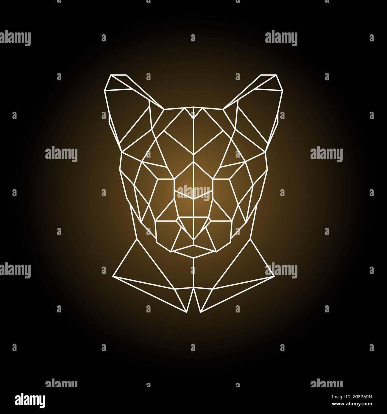 Vintage puma illustration Stock Vector Images - Alamy