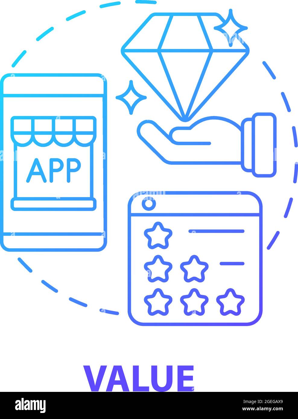 Product value concept icon Stock Vector Image & Art - Alamy