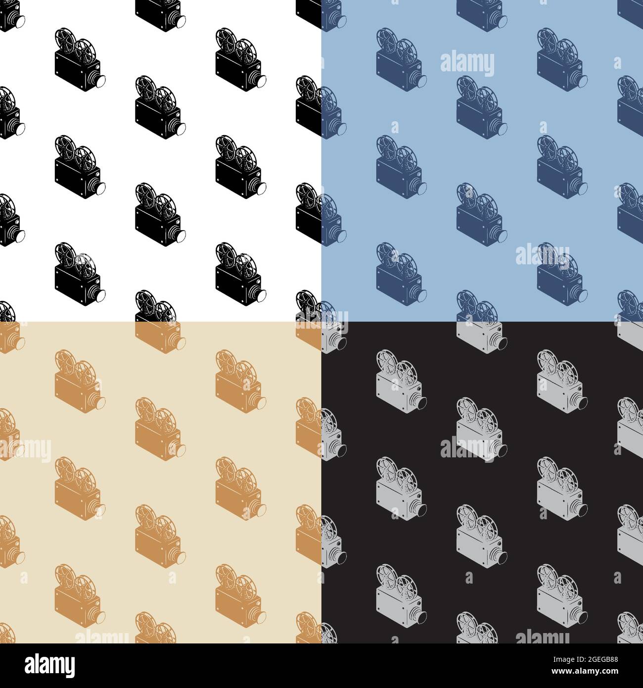 Filming film set Stock Vector Images - Alamy