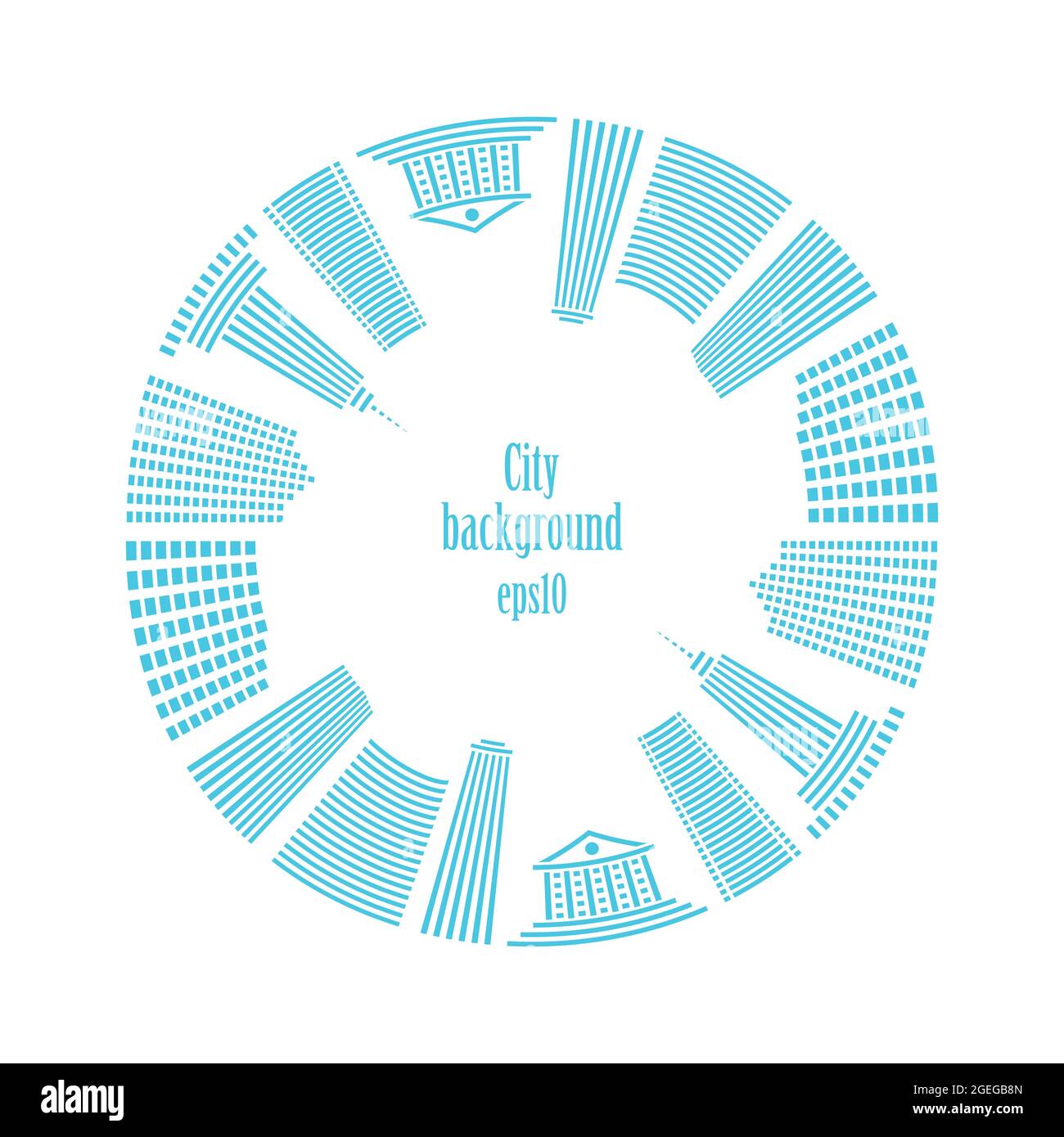 Cityscape architecture buildings in Cut Out Stock Images & Pictures - Alamy