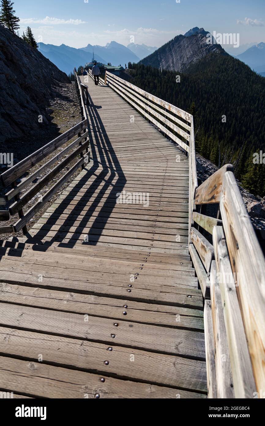Sulphur mountain observatory hi-res stock photography and images - Alamy