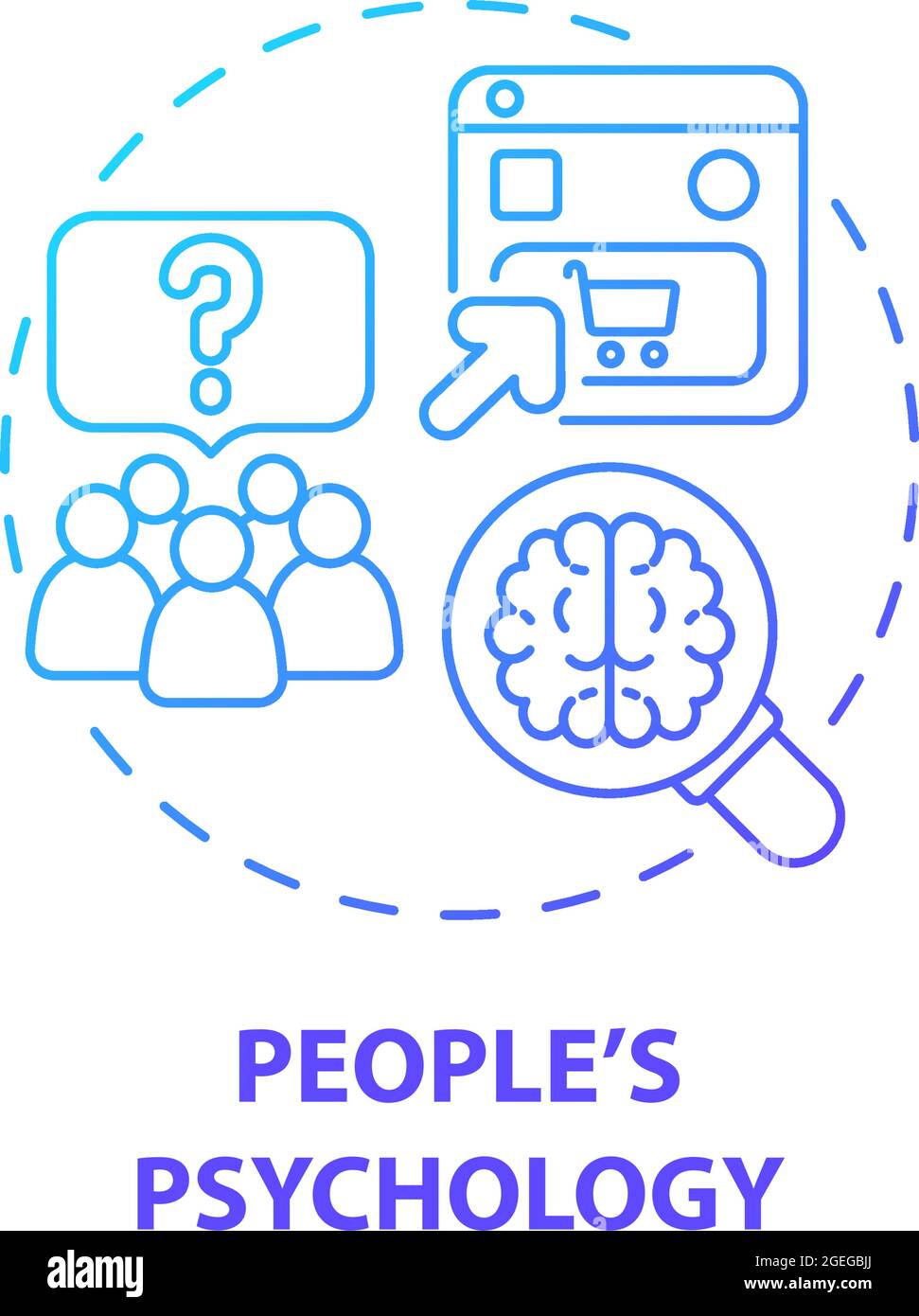 People psychology concept icon Stock Vector Image & Art - Alamy