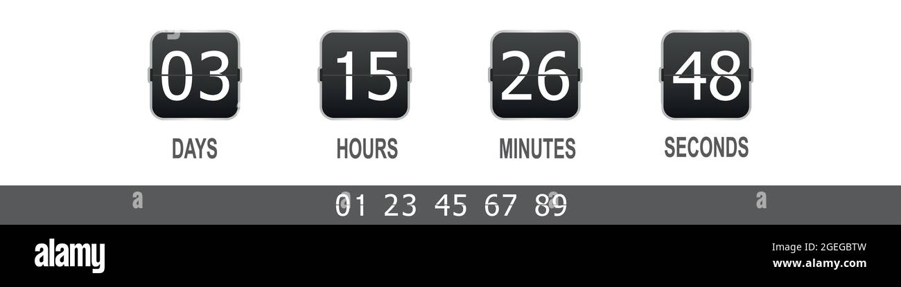 Countdown Vector Vectors High Resolution Stock Photography and Images ...