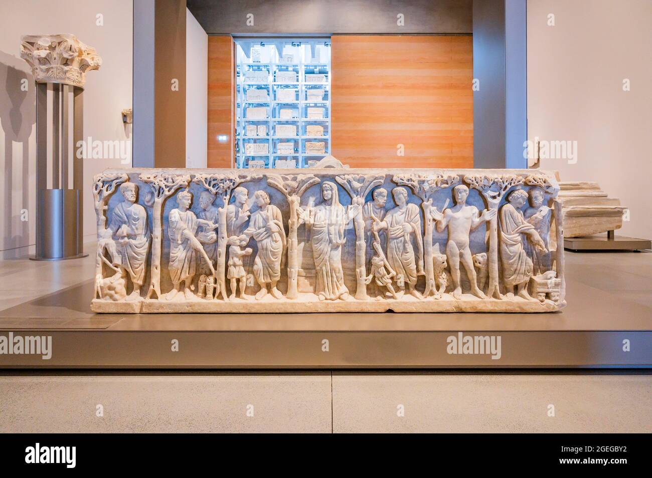 Narbonne now boasts a new landmark: the museum Narbo Via displaying the ...