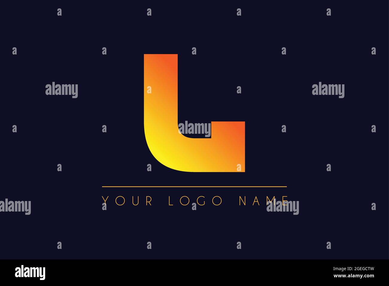 Letter l vectors hi-res stock photography and images - Alamy