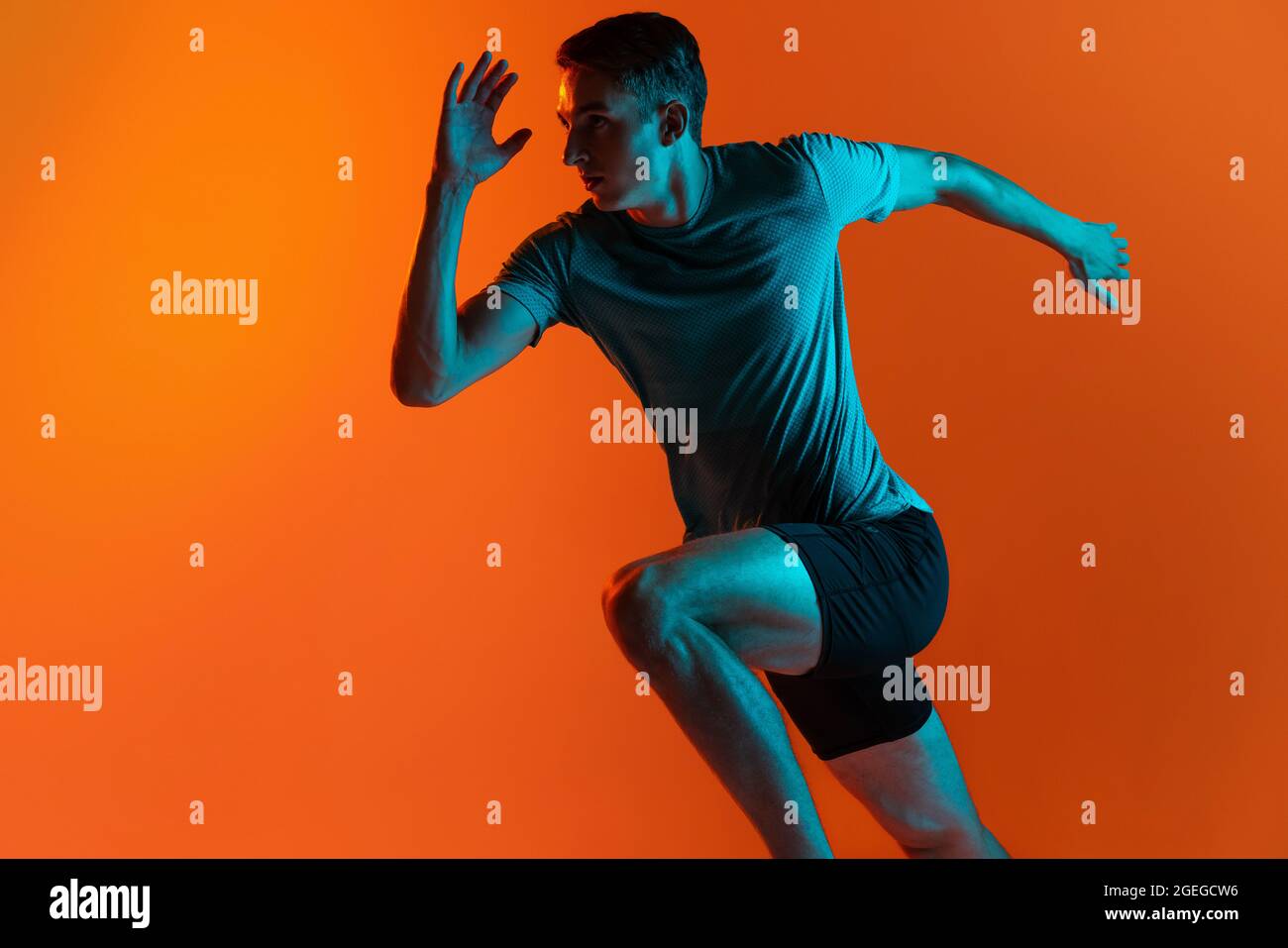 Dynamic muscular hi-res stock photography and images - Alamy
