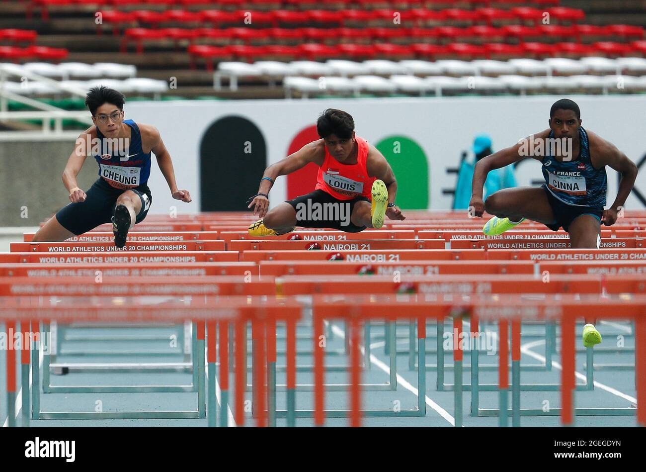 Nairobi, Kenya. 20th Aug, 2021. Cheung Siu Hang of Hong Kong of China ...