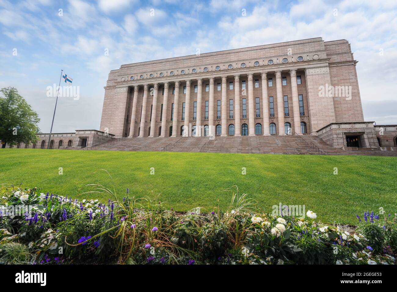 Parliament House - Parliament of Finland Building - Helsinki, Finland ...