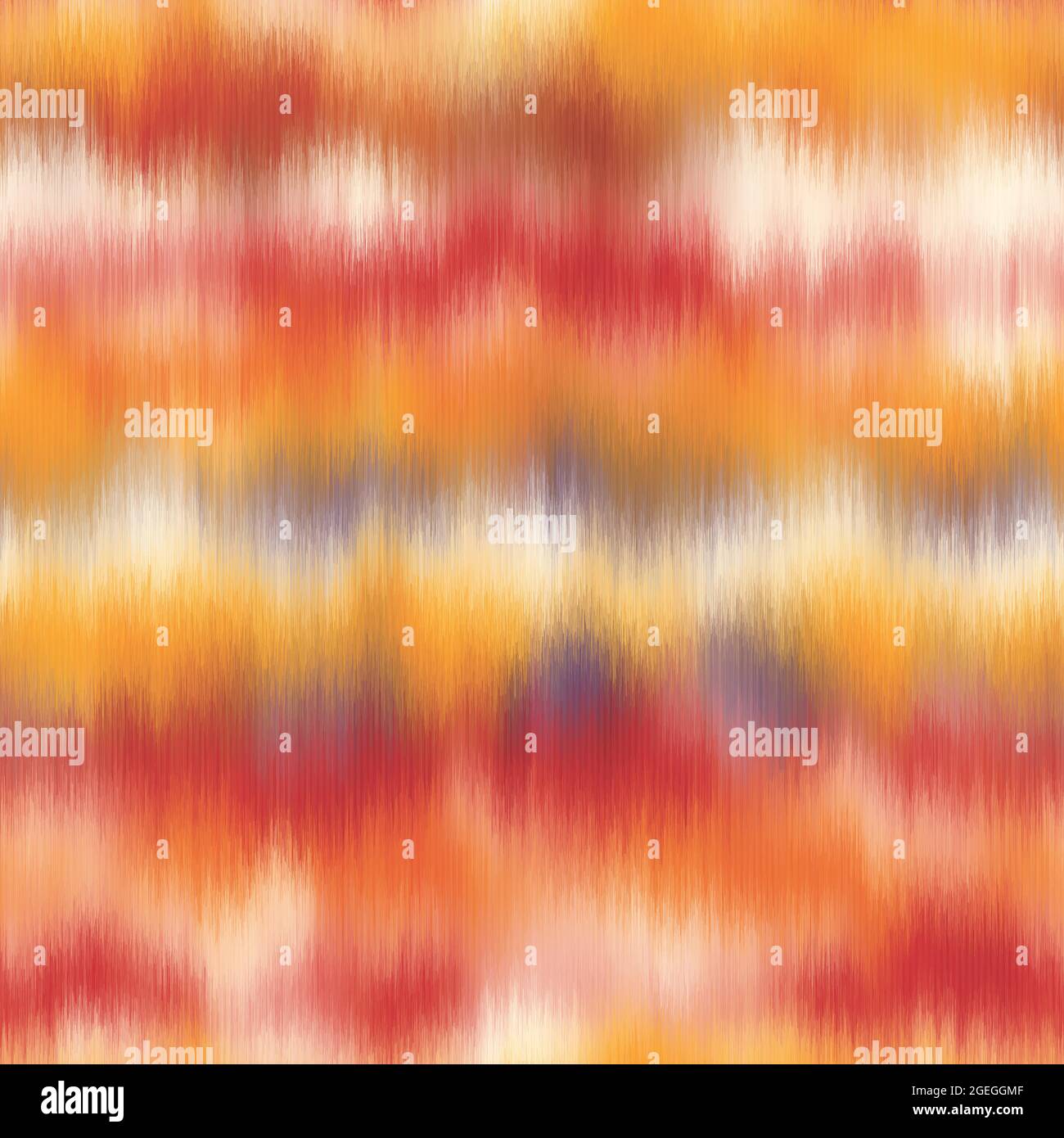 Seamless vector tie dye multicolor bleeding stripe pattern for surface ...