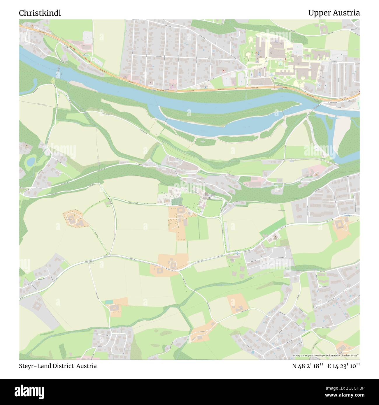 Steyr map Cut Out Stock Images & Pictures - Alamy