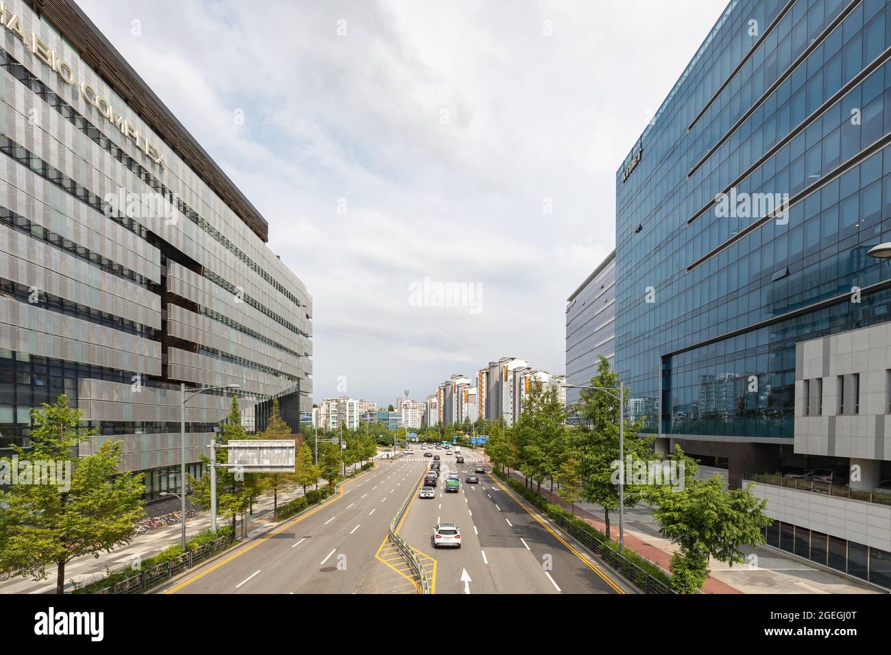 Pangyo Techno Valley in Seongnam-si, Korea Stock Photo - Alamy