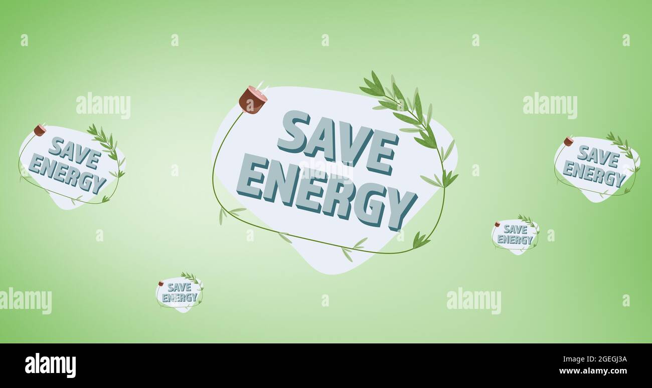 Saving Energy Banner Logo