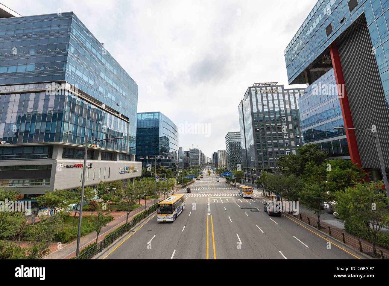 Pangyo Techno Valley in Seongnam-si, Korea Stock Photo - Alamy