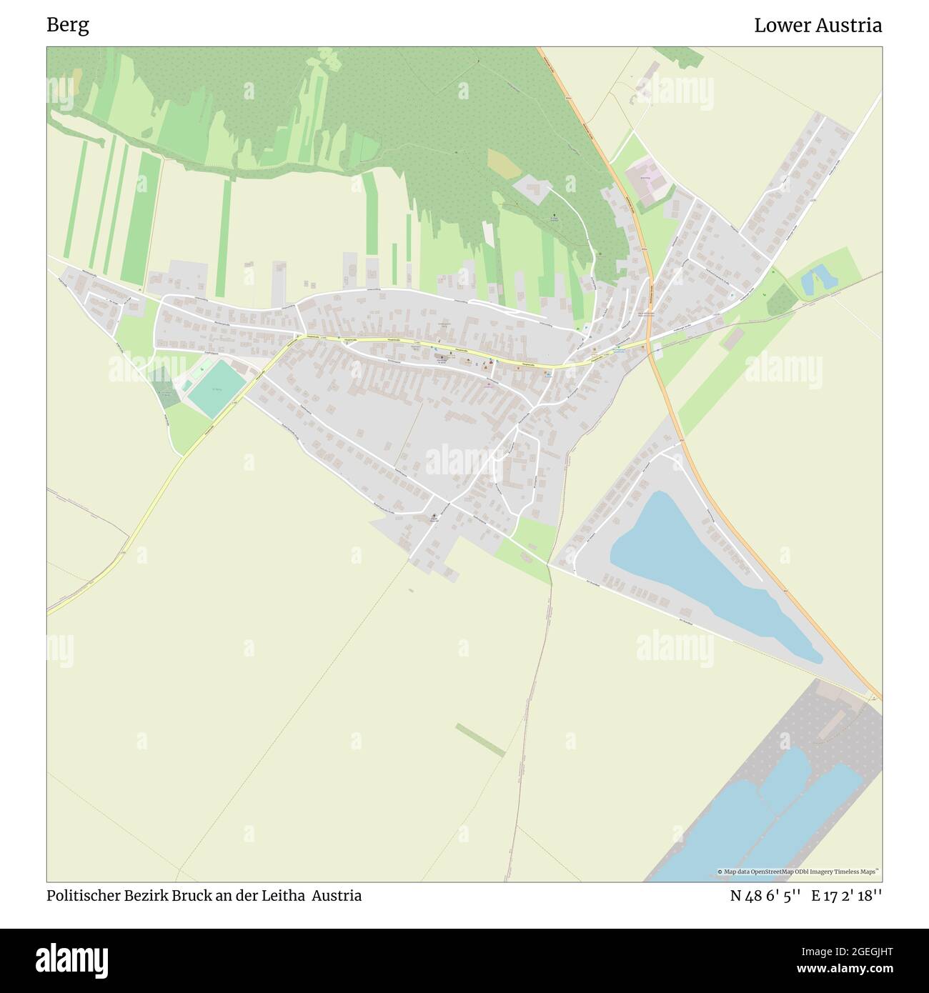 Berg, Politischer Bezirk Bruck an der Leitha, Austria, Lower Austria, N ...