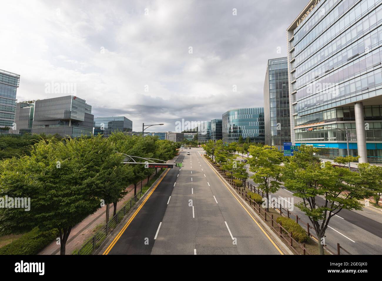 Pangyo Techno Valley in Seongnam-si, Korea Stock Photo - Alamy