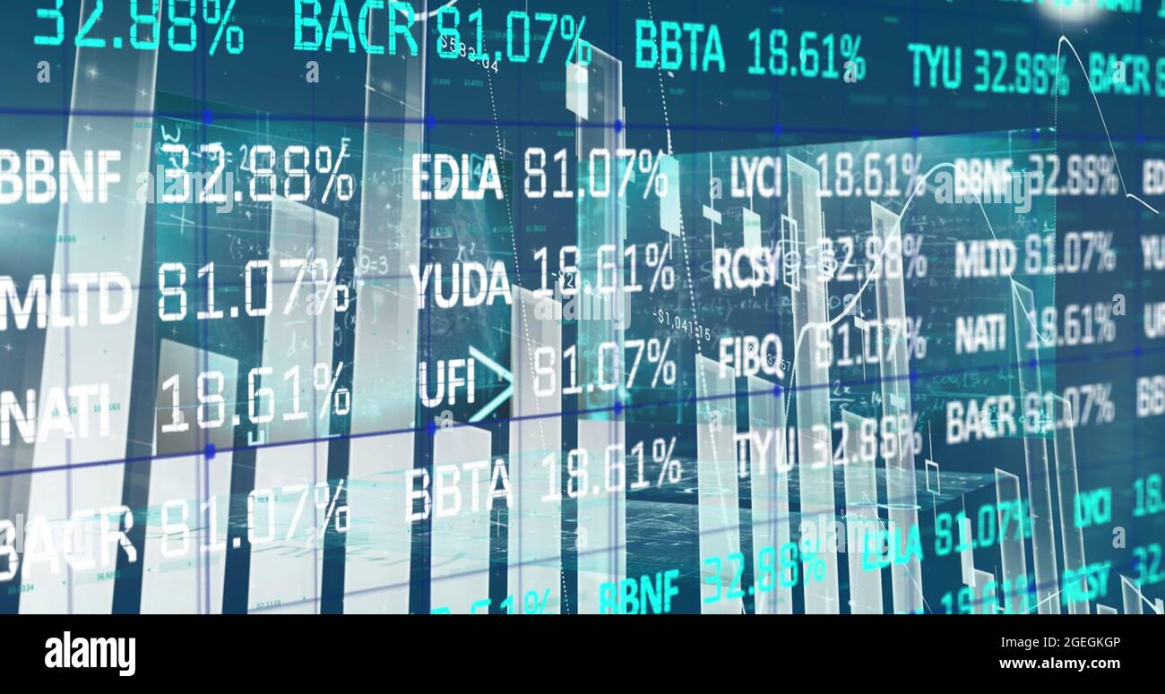 Financial data and statistical data processing against mathematical ...
