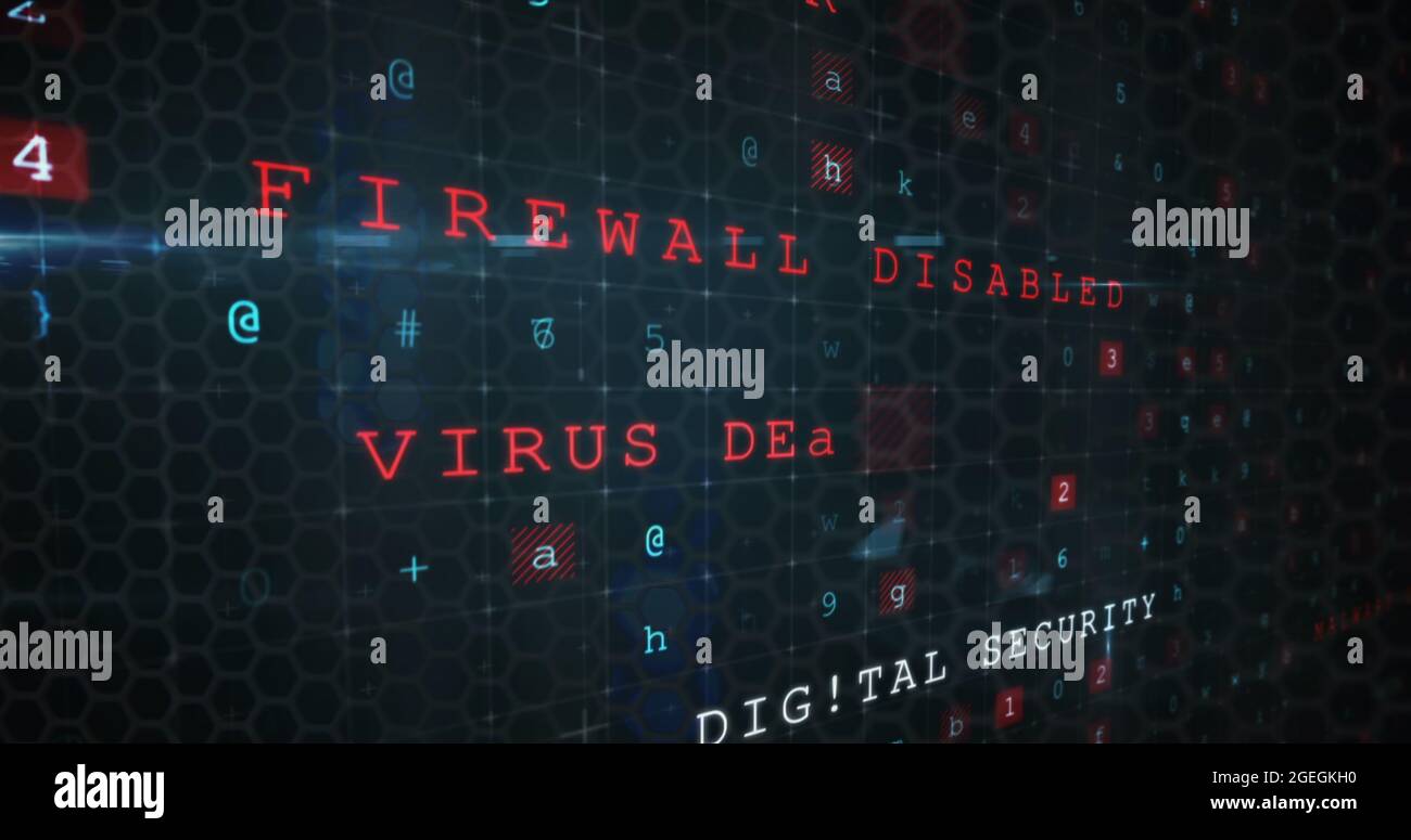 Digital data hacking 4k Stock Photo - Alamy