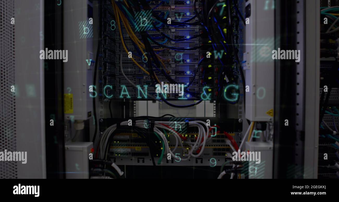 Data center cyber attack 4k Stock Photo - Alamy