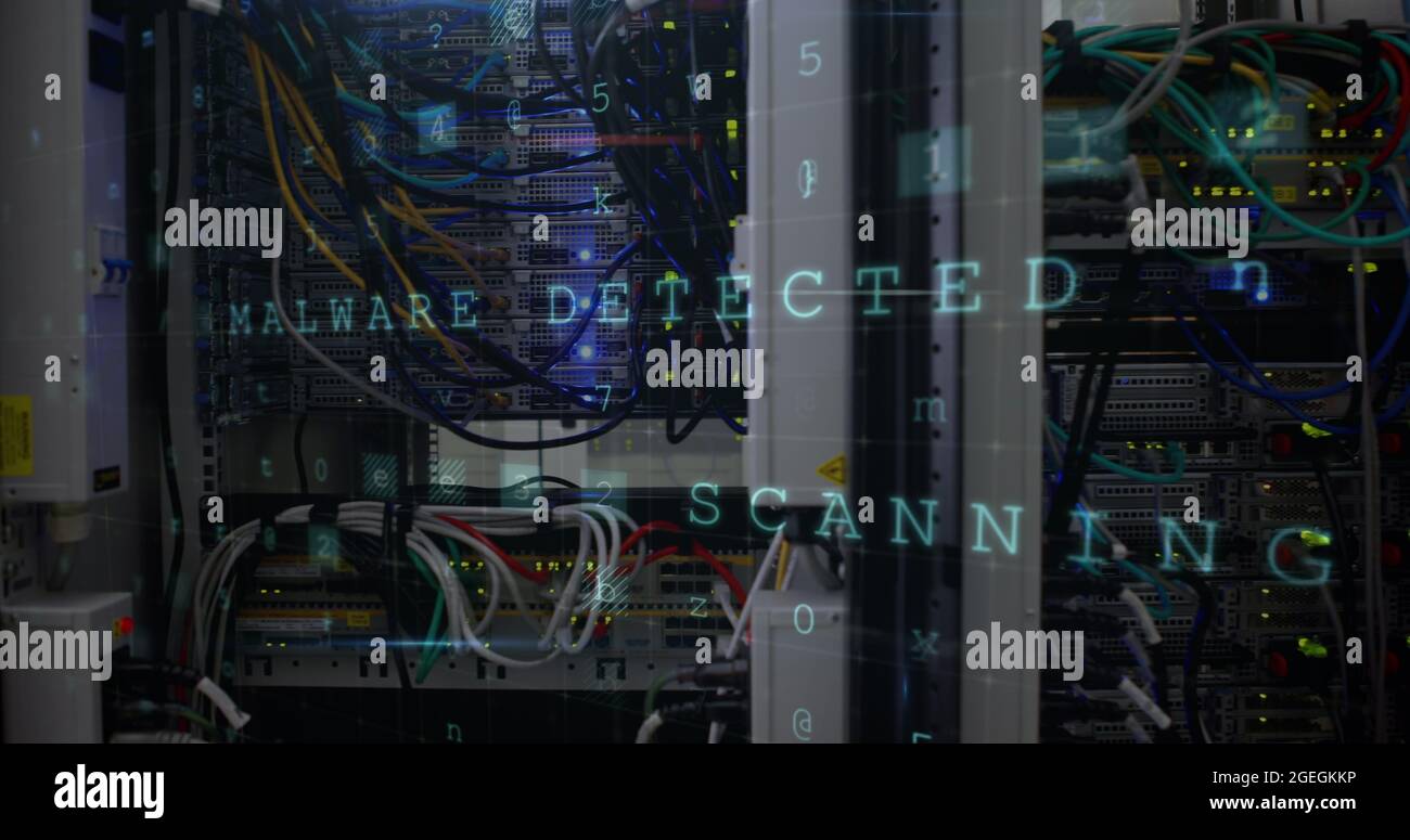 4k data center server room hi-res stock photography and images - Alamy