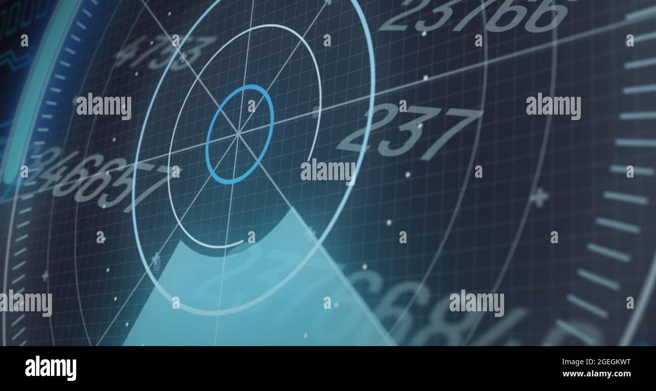 Image of scanning scopes over grid Stock Photo - Alamy