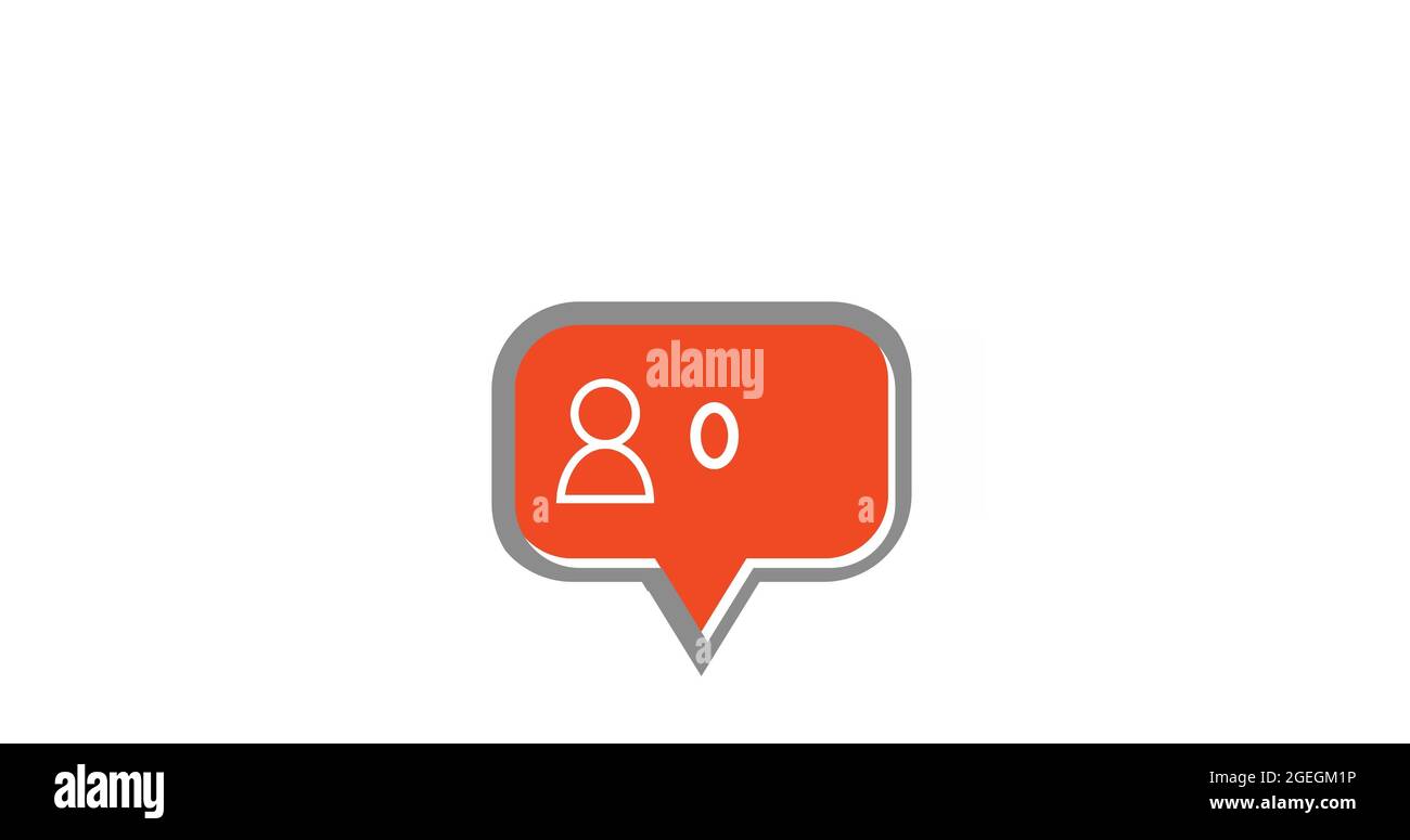 Social media icons connections Cut Out Stock Images & Pictures - Alamy