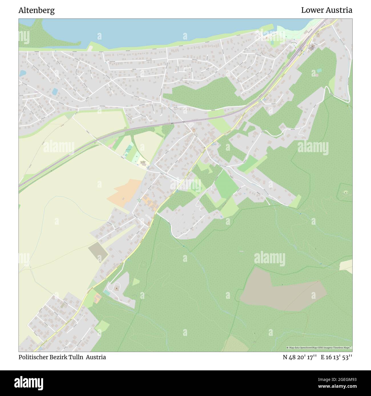 Altenberg, Politischer Bezirk Tulln, Austria, Lower Austria, N 48 20 ...