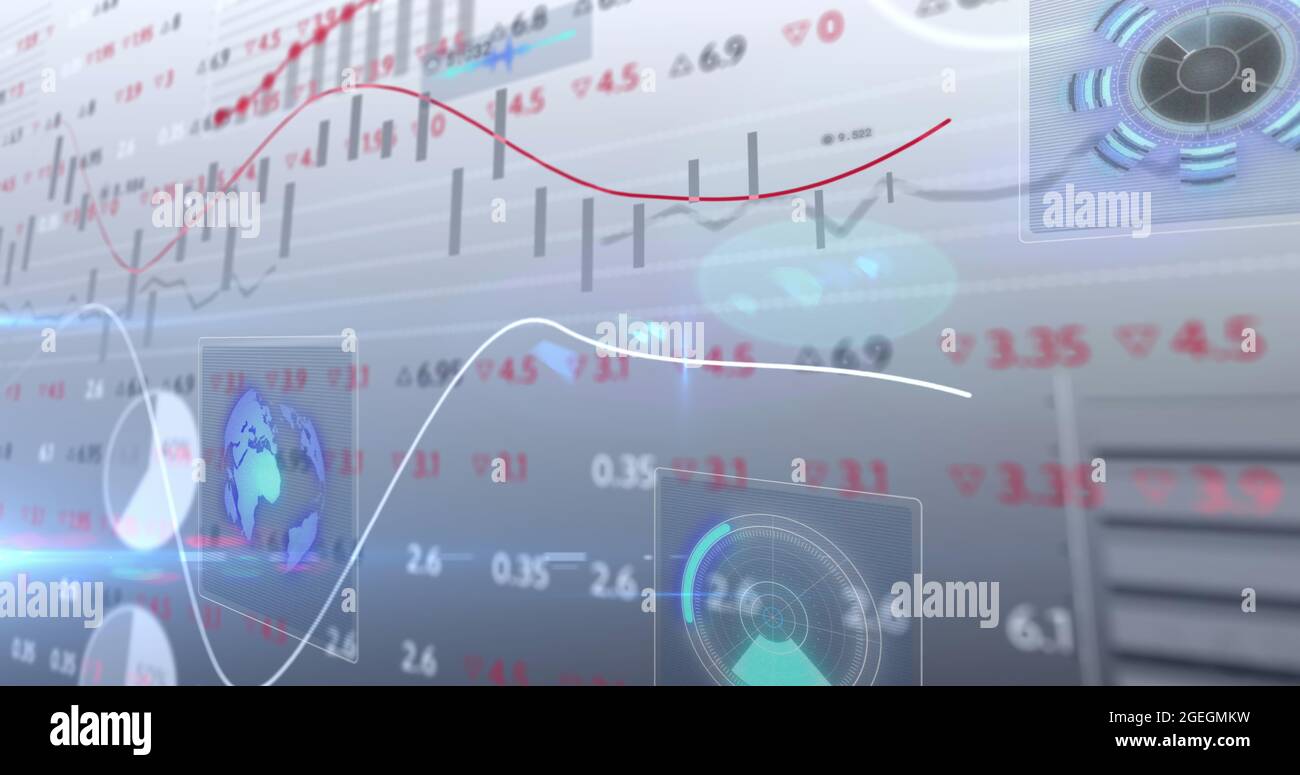 Stock market data processing against multiple round scanners on grey ...