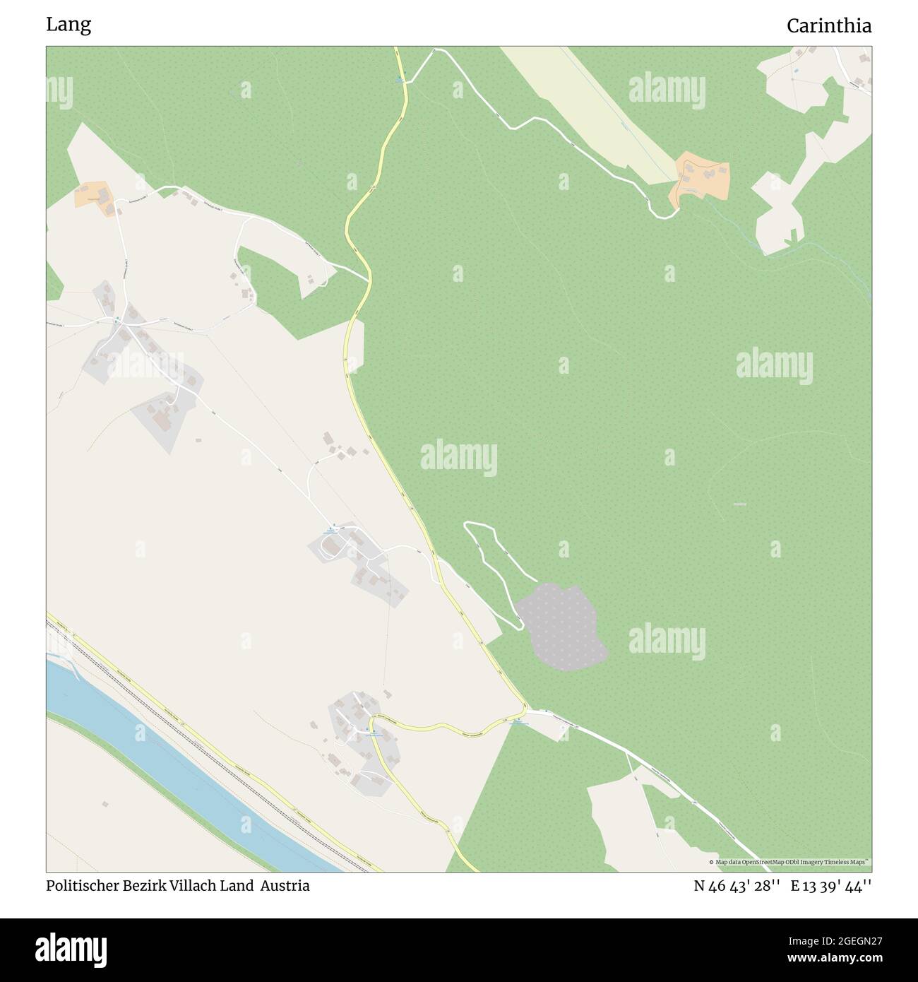 Map of lang hi-res stock photography and images - Alamy