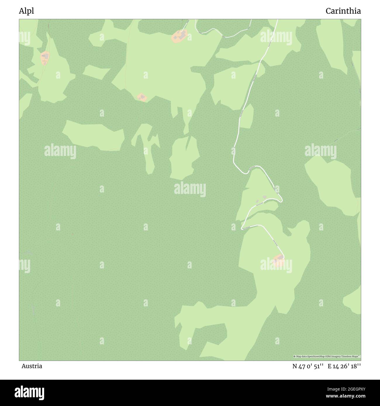Map of carinthia hi-res stock photography and images - Alamy