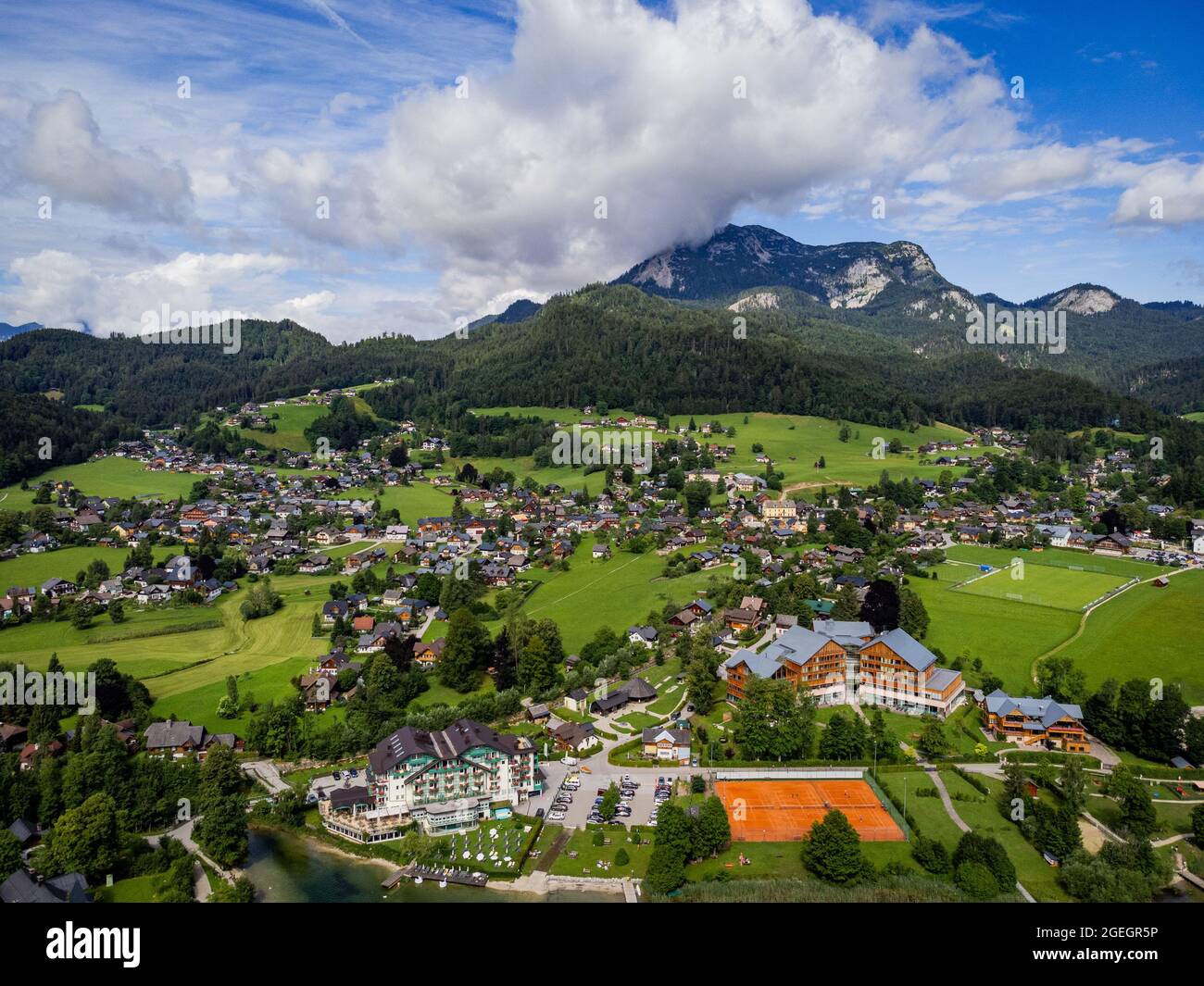 The village of Altaussee in Austria Stock Photo - Alamy