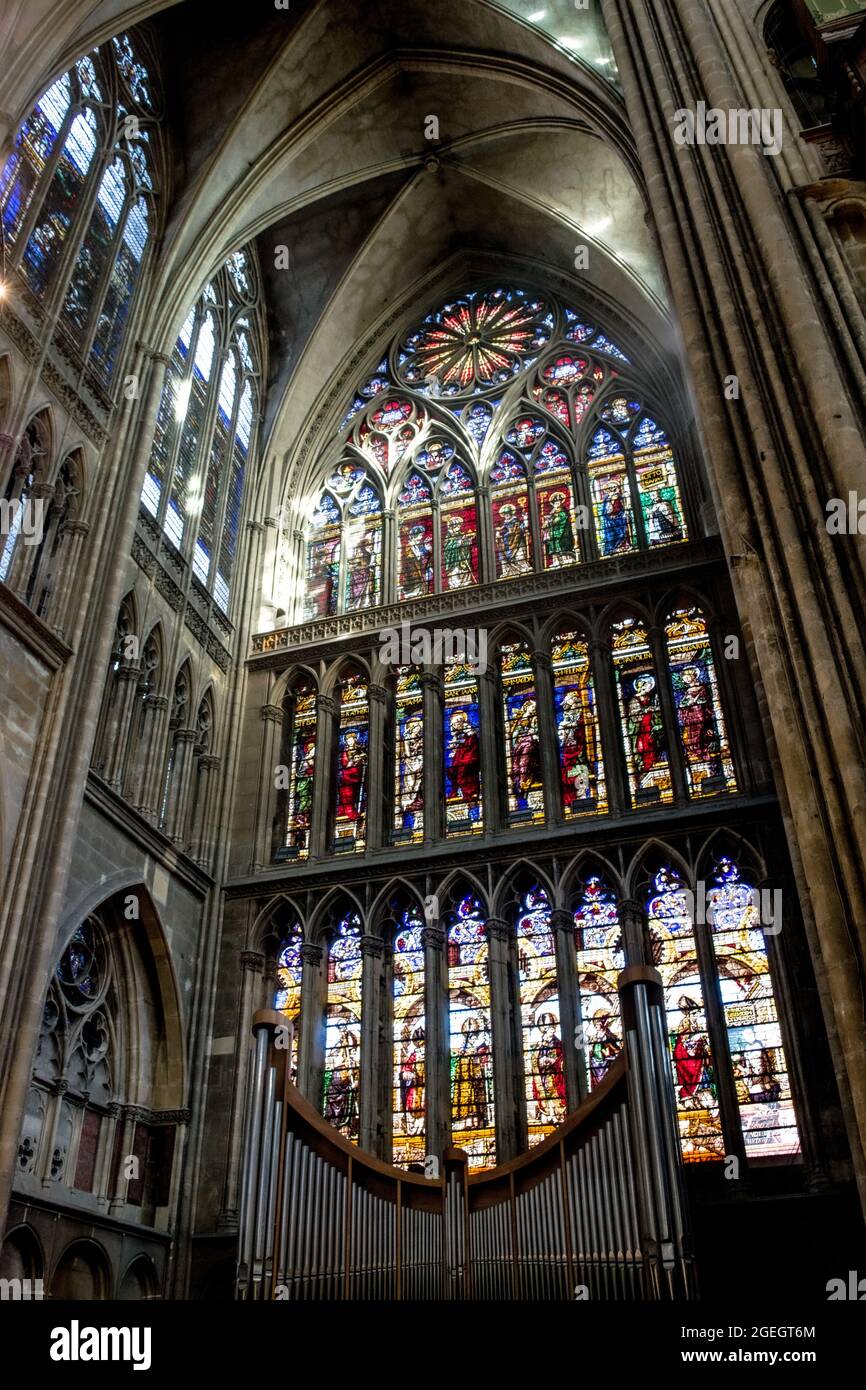 Stained glass in saint stephen hi-res stock photography and images - Alamy