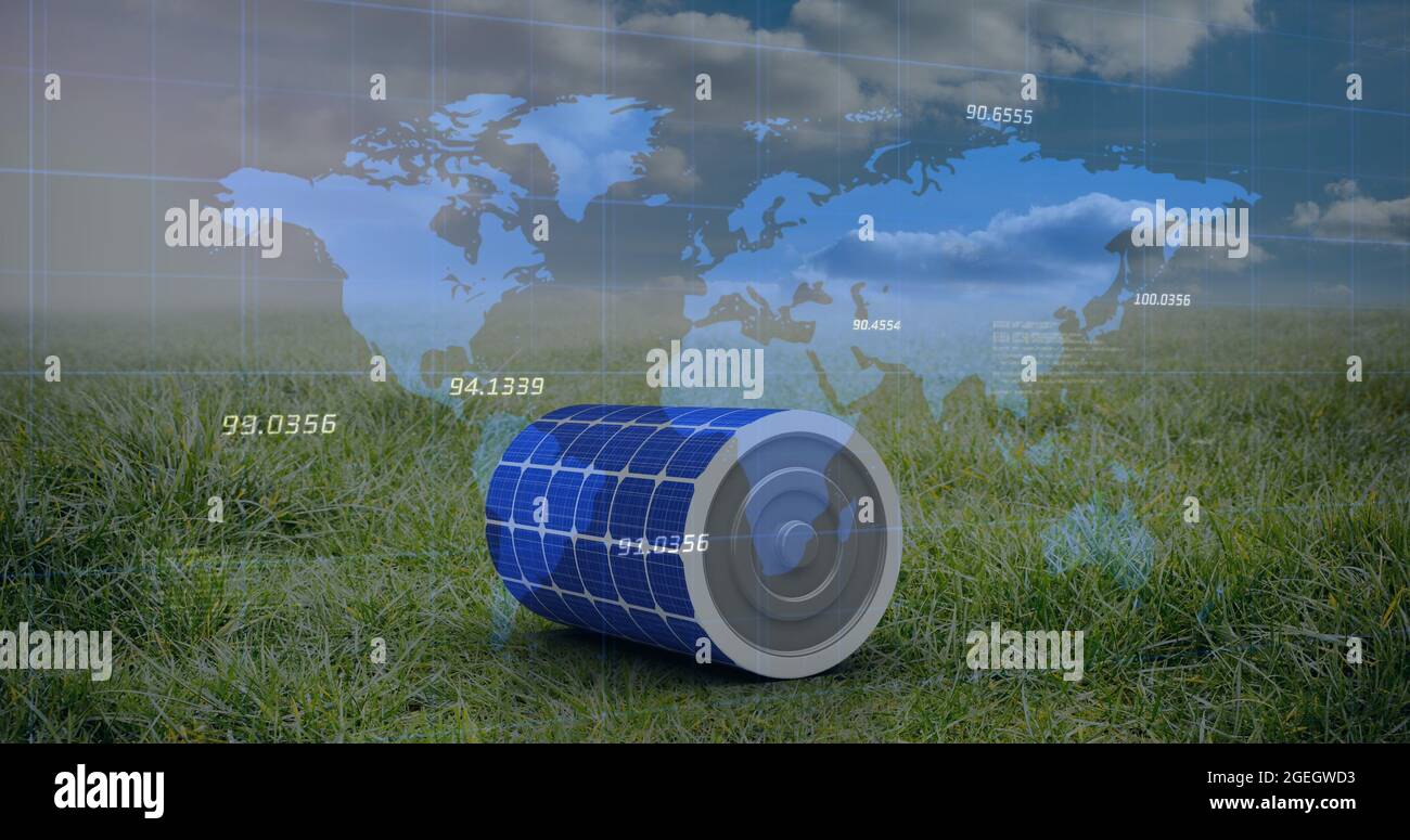 Solar map of the world hi-res stock photography and images - Alamy