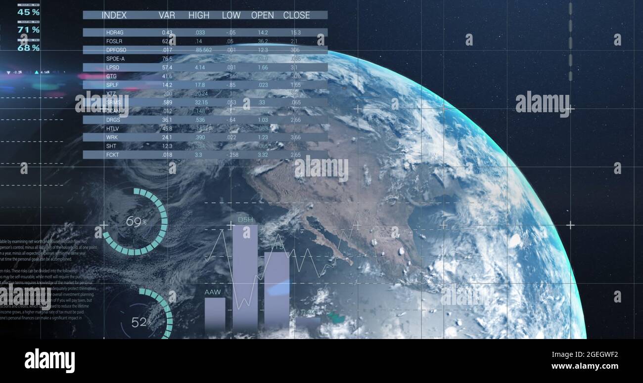 Earth chart hi-res stock photography and images - Alamy