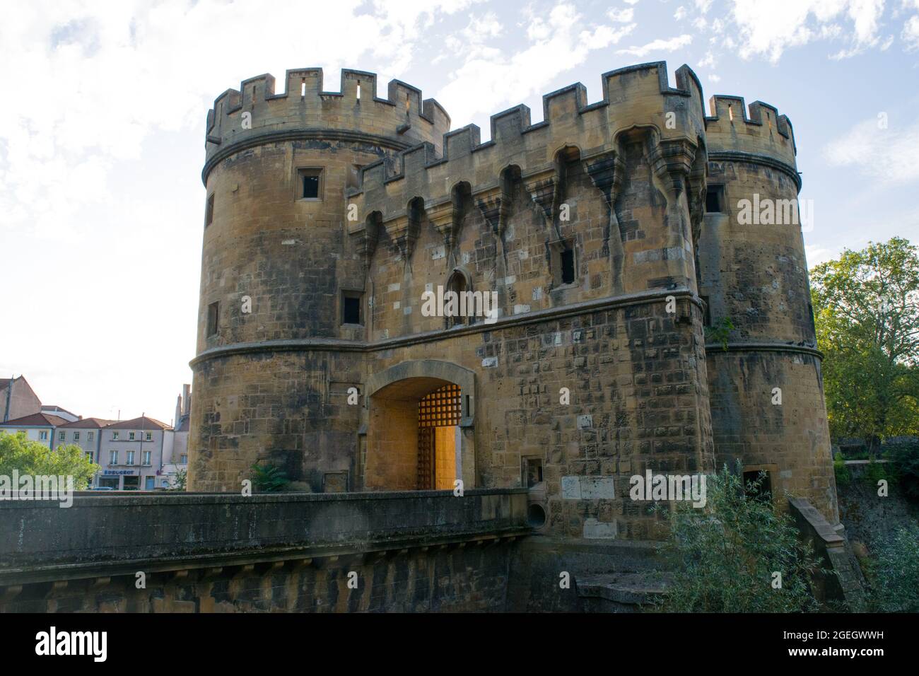 German's Gate castle Stock Photo - Alamy