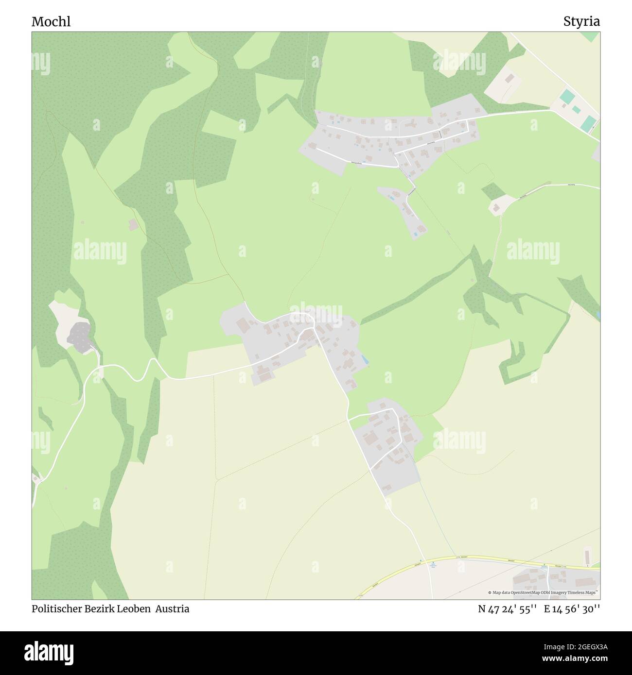 Leoben map hi-res stock photography and images - Alamy
