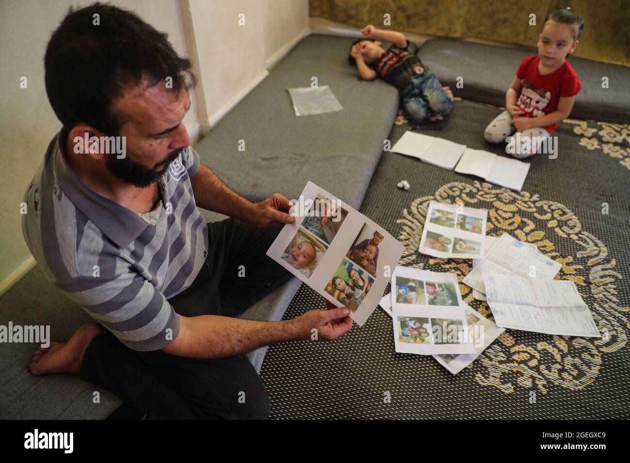 14 August 2021, Syria, Afrin: A picture made available on 20 August ...