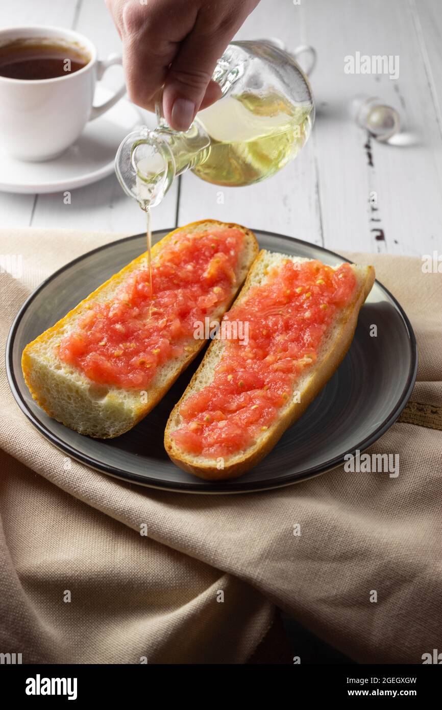 Traditional Spanish Breakfast