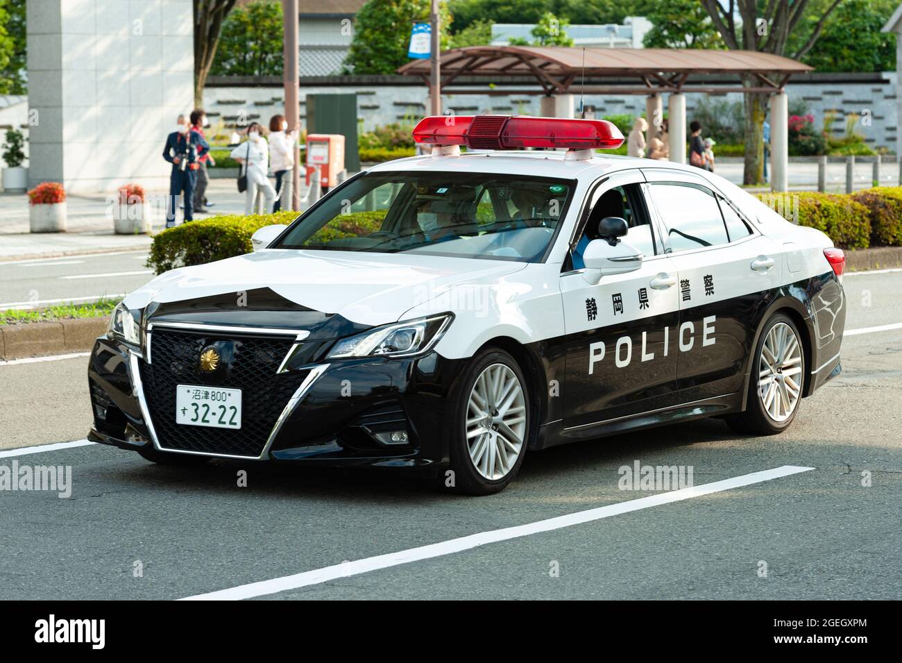 Police car in tokyo japan hi-res stock photography and images - Alamy