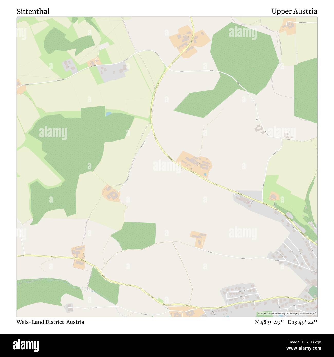 Map of wels hi-res stock photography and images - Alamy