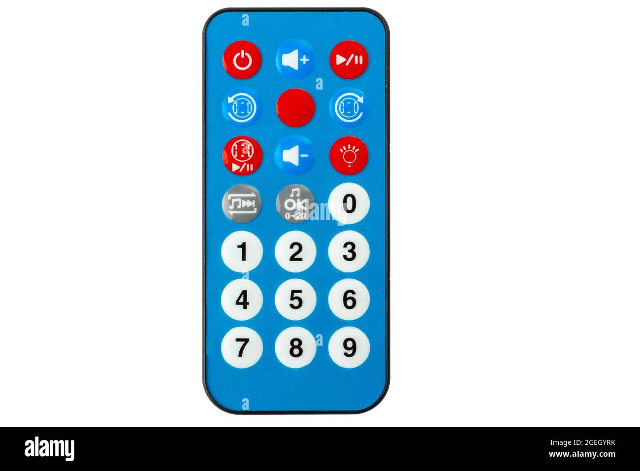 Control panel on a white background. Control panel for children's toys ...