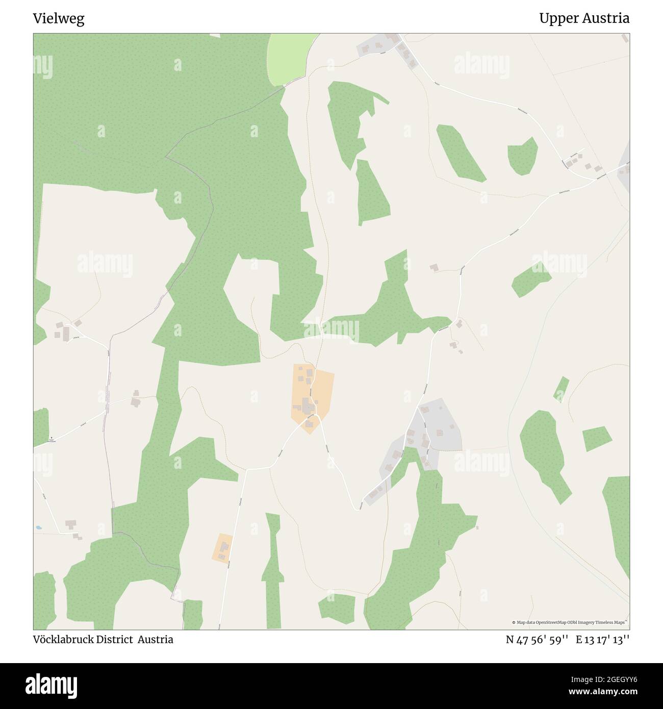 Vielweg, Vöcklabruck District, Austria, Upper Austria, N 47 56' 59'', E ...