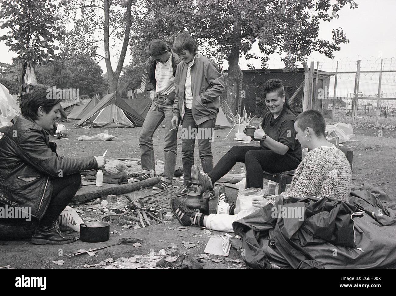 Greenham common 1980s hi-res stock photography and images - Alamy